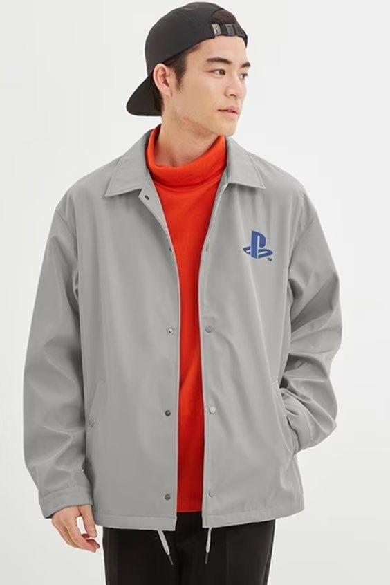 GU by Uniqlo Coach Jacket, Men's Fashion, Coats, Jackets and Outerwear ...