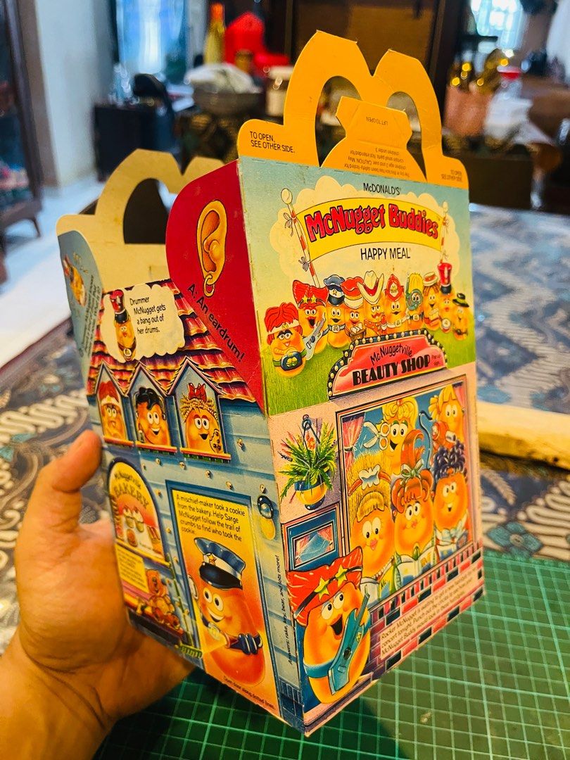 Happy meal box 1988 mcd, Hobbies & Toys, Collectibles & Memorabilia ...