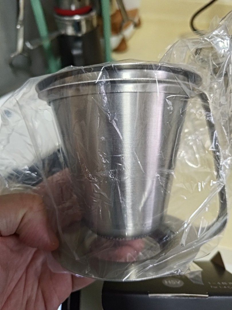 Hario Tetsu Kasuya KDD02 Double Stainless Dripper, TV & Home Appliances ...