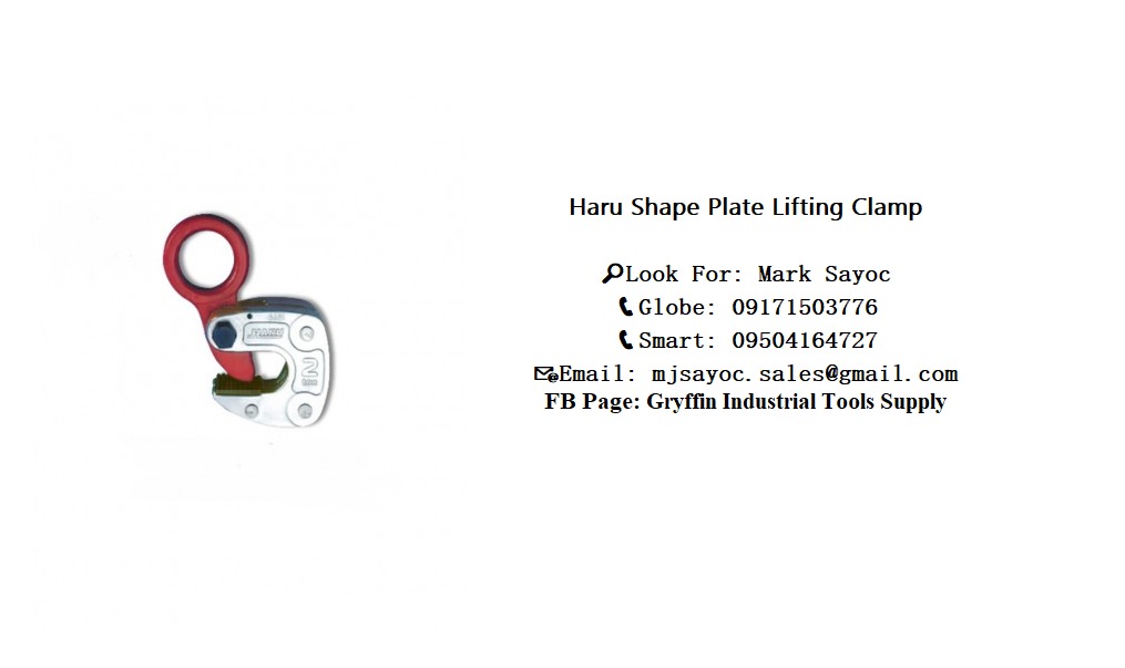 Haru Shape Plate Lifting Clamp, Commercial & Industrial, Industrial ...