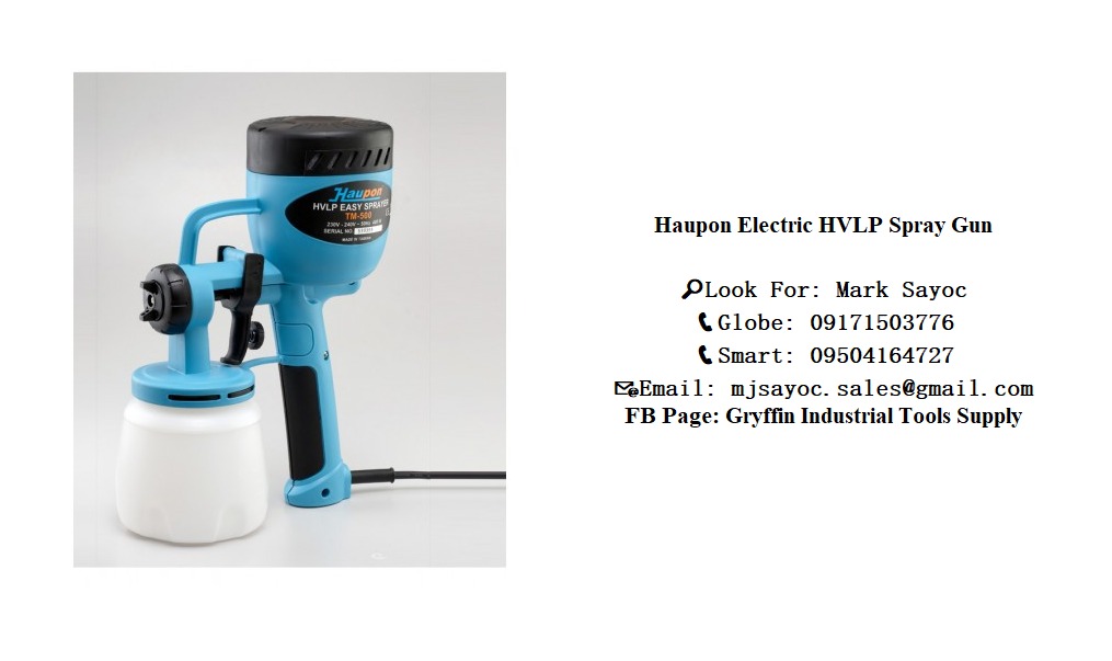 Haupon Electric HVLP Spray Gun, Commercial & Industrial, Industrial ...