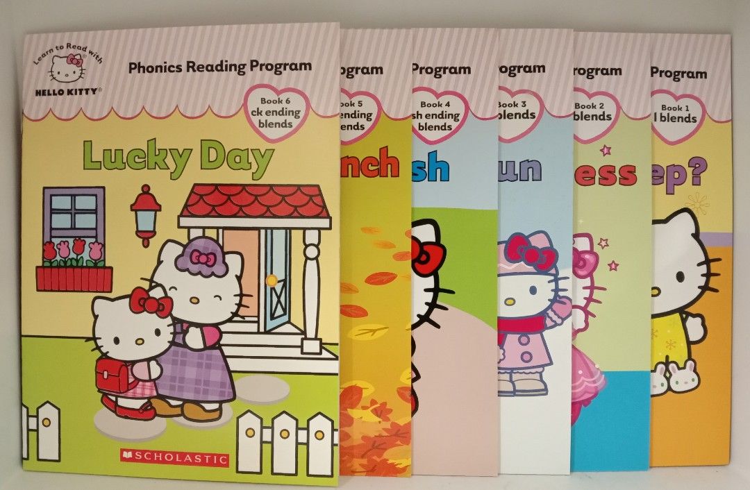 Hello kitty 12 book + CD, Hobbies & Toys, Books & Magazines, Storybooks ...