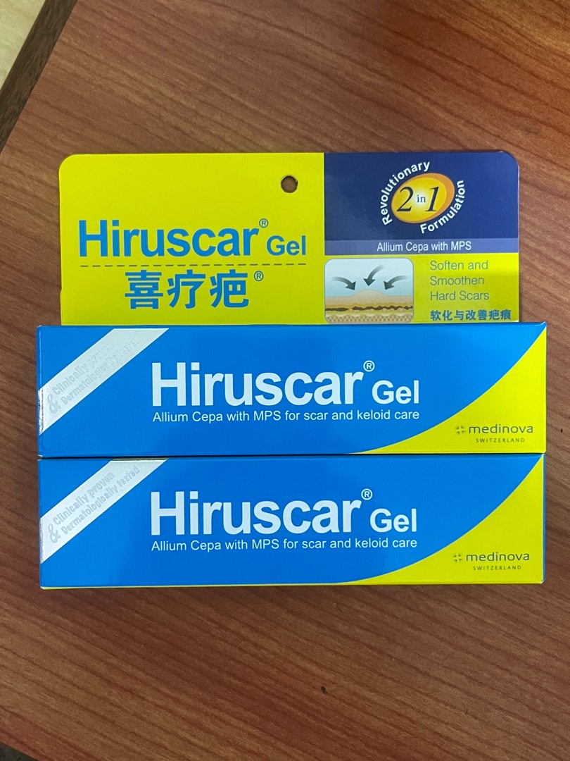 Hiruscar Gel 20g for Scar, burns, keloid, Beauty & Personal Care, Bath ...