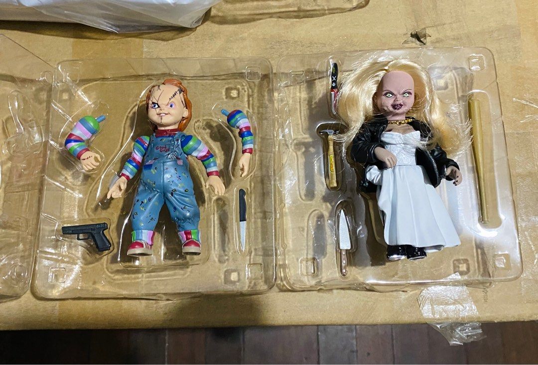 Horror toys: MEZCO CHUCKY / TIFFANY, Hobbies & Toys, Toys & Games on ...