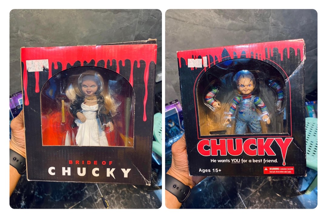 Horror toys: MEZCO CHUCKY / TIFFANY, Hobbies & Toys, Toys & Games on ...
