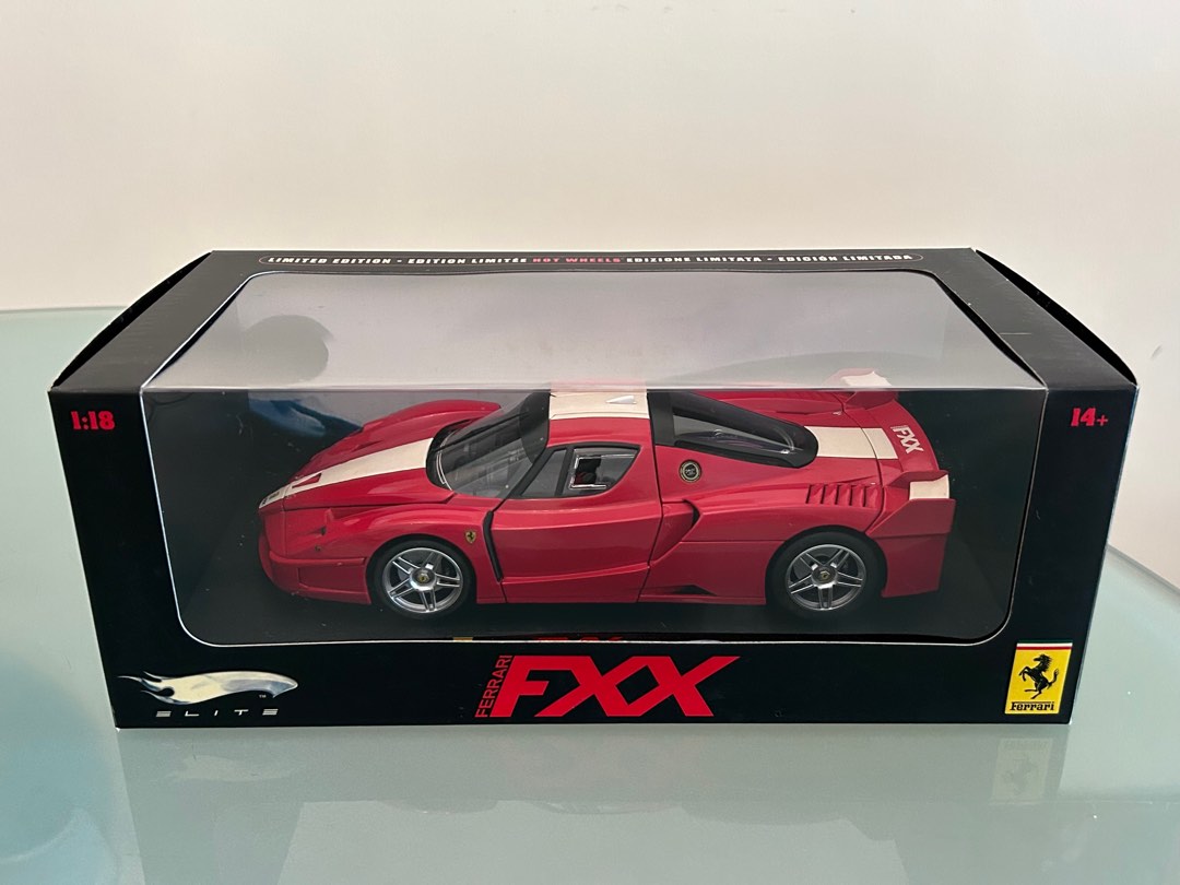 High details Hot Wheels Elite FERRARI FXX Red 1/18 scale, Hobbies & Toys, Toys & Games on Carousell