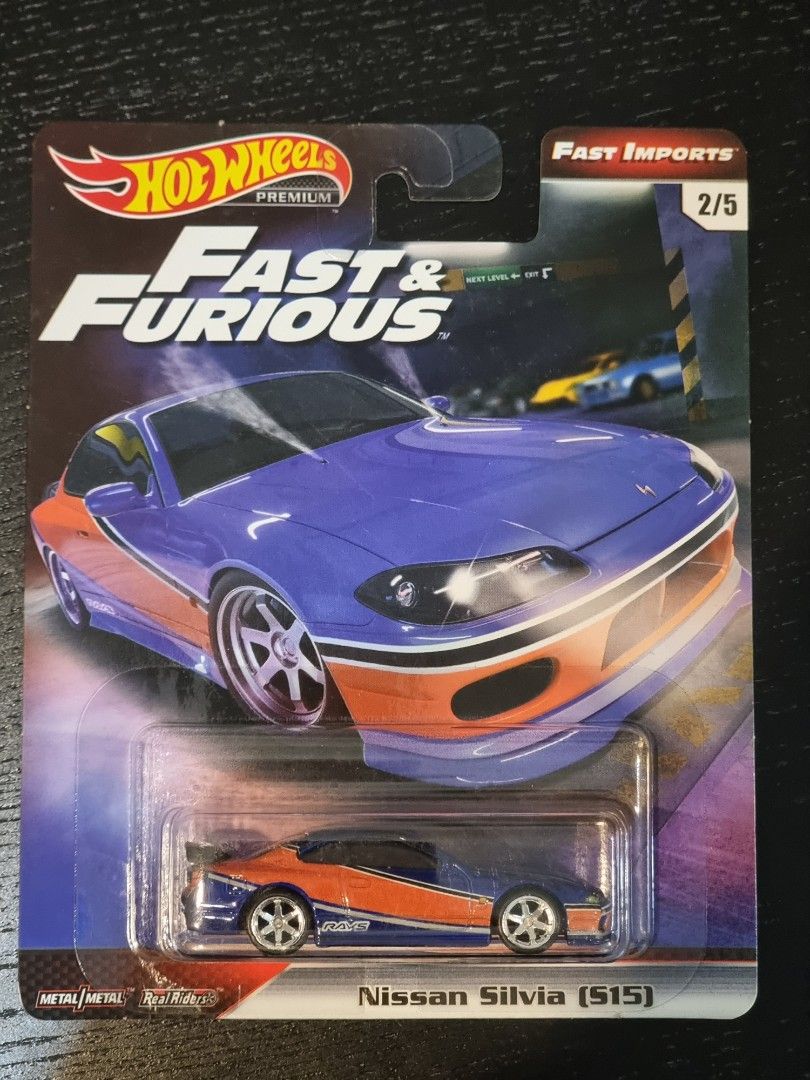 Hot Wheels Fast and Furious Fast Imports 2019 Nissan skyline R34 Nissan ...