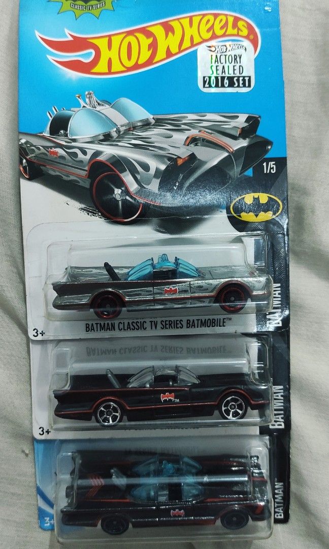 Hot Wheels tv series bat mobile, Toys & Collectibles, Mainan di Carousell