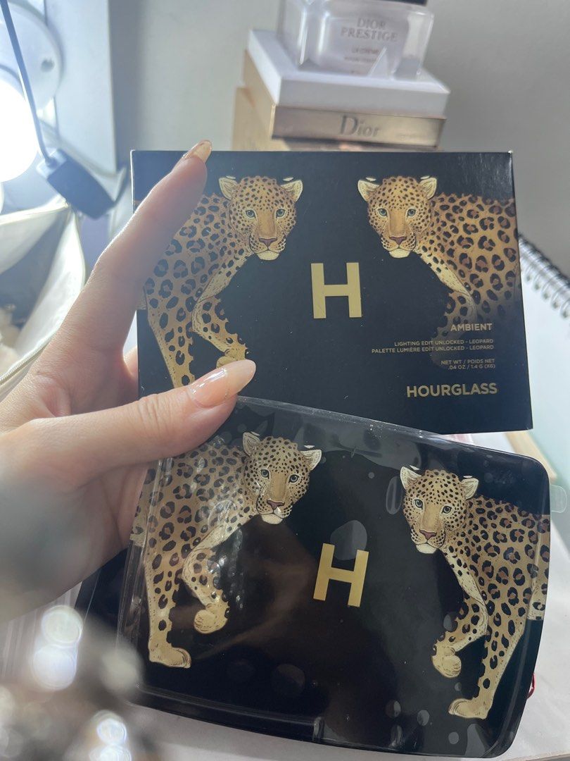 Hourglass 2023 leopard face eye palette limited, Beauty & Personal Care ...