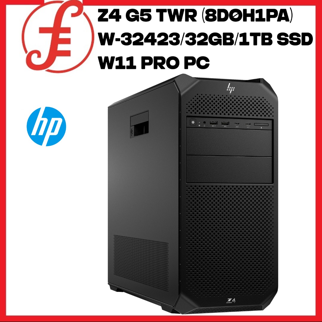 HP Z4 G5 TWR (8D0H1PA) W-32423/32GB/1TB SSD W11 PRO PC on Carousell
