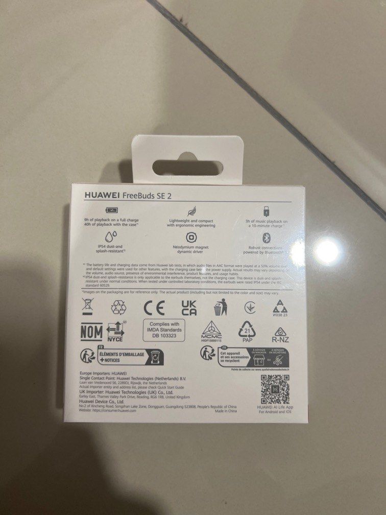 Huawei FreeBuds SE 2, Audio, Earphones on Carousell