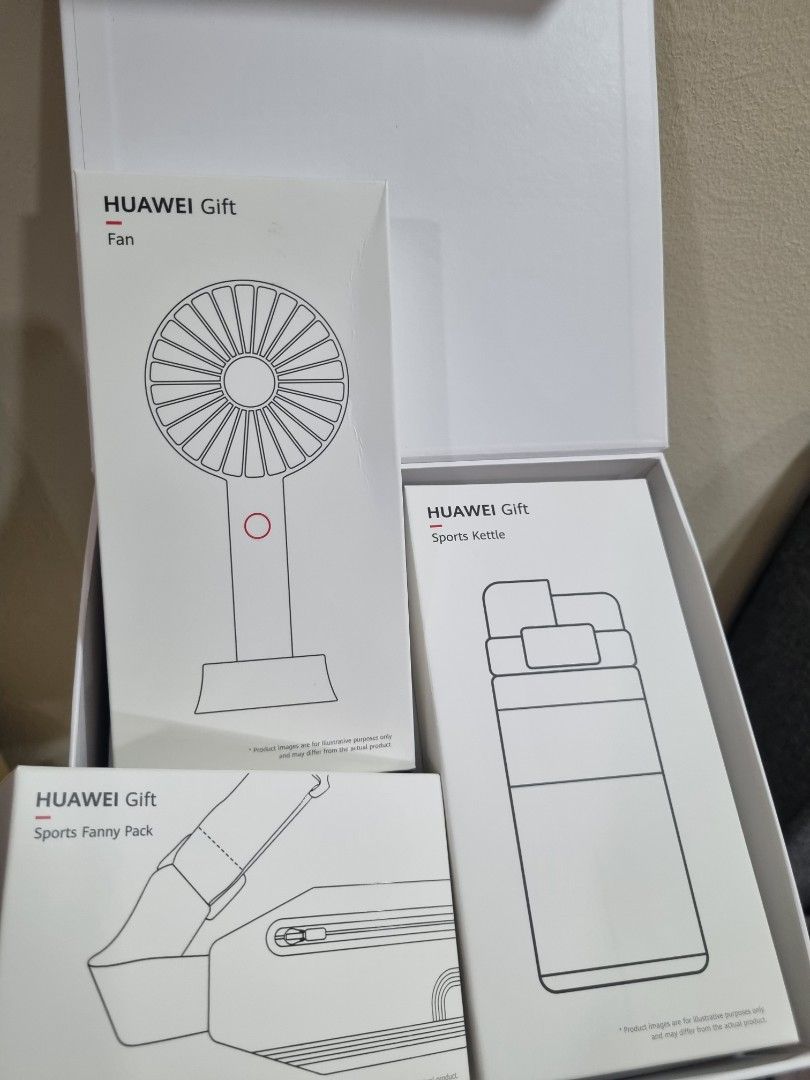 Huawei Giftbox with Sports Kettle / bottle, powerful rechargeable small ...