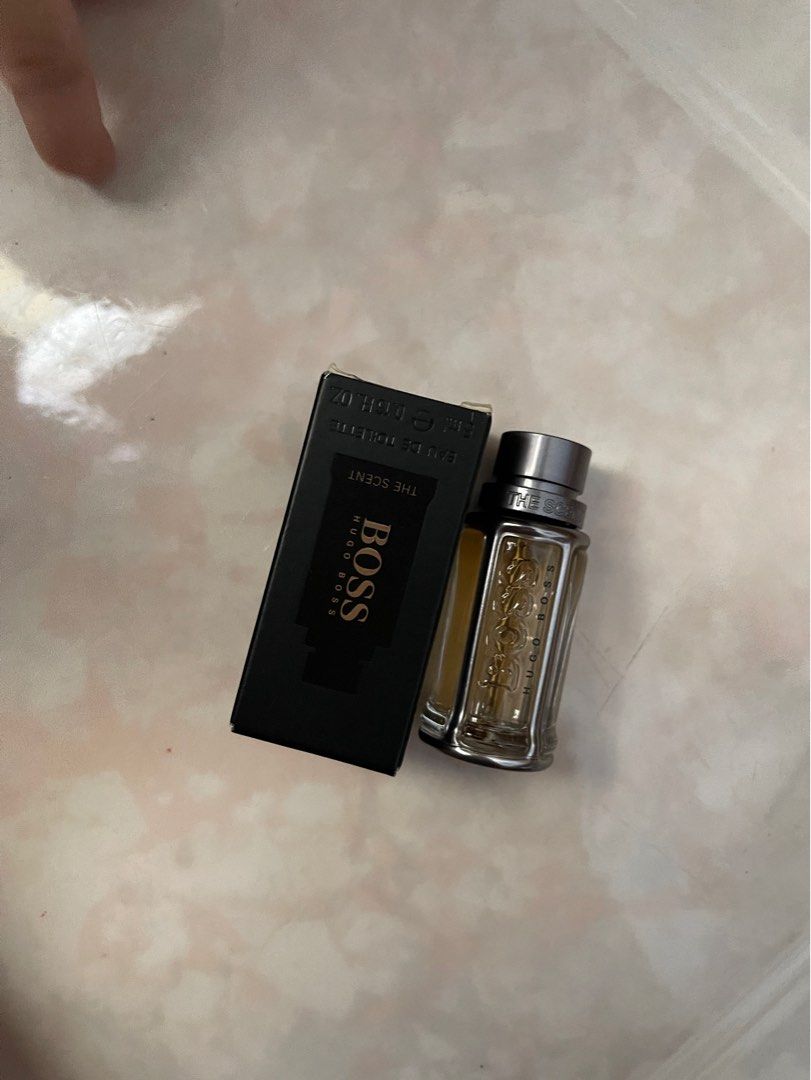 Hugo Boss miniature the scent, Beauty & Personal Care, Fragrance ...