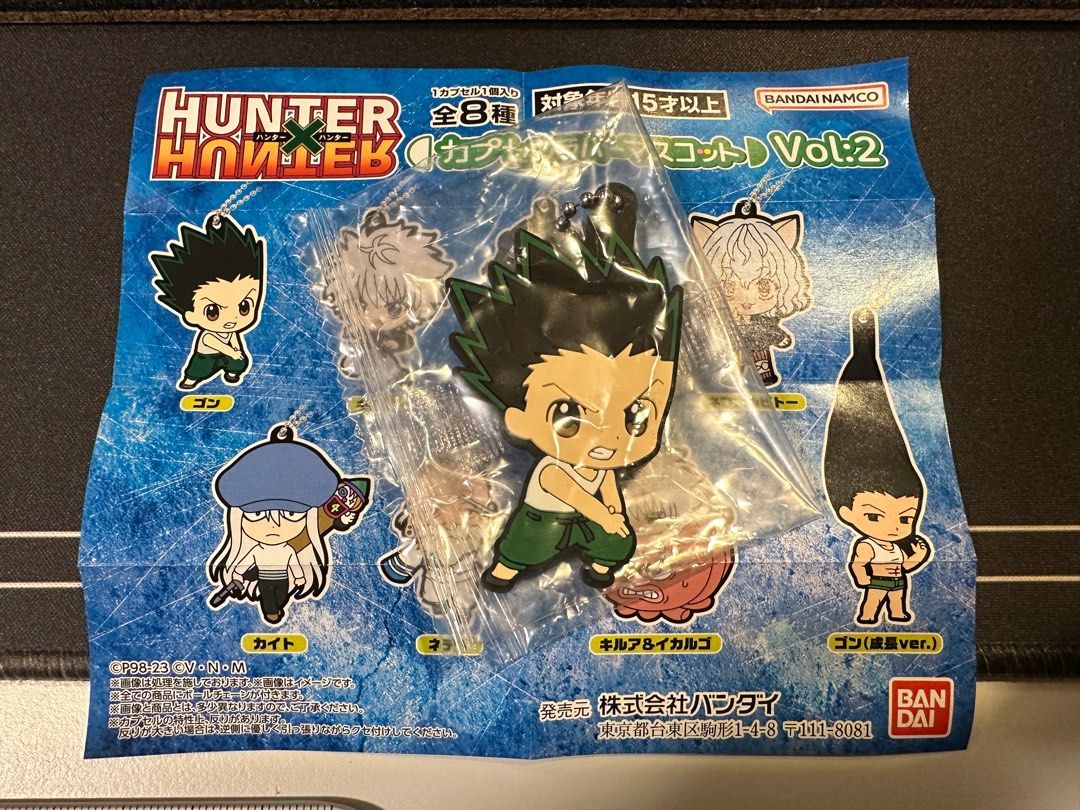 Hunter x Hunter JAPAN EXCLUSIVE Gachapon Keychain, Hobbies & Toys, Toys ...