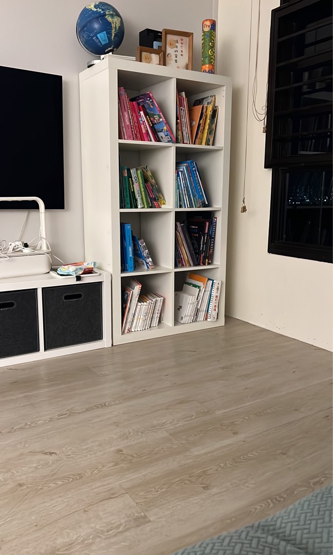 Ikea Kallax 4x2 shelf, Furniture & Home Living, Furniture, Shelves ...