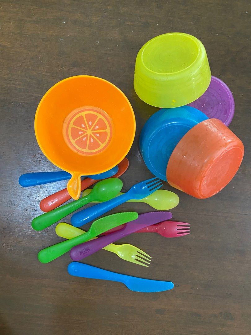 IKEA kids cutlery set, Babies & Kids, Nursing & Feeding, Weaning ...