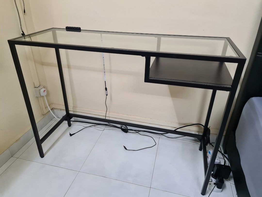 Ikea Vittsjo Laptop Table, Furniture & Home Living, Furniture, Tables ...