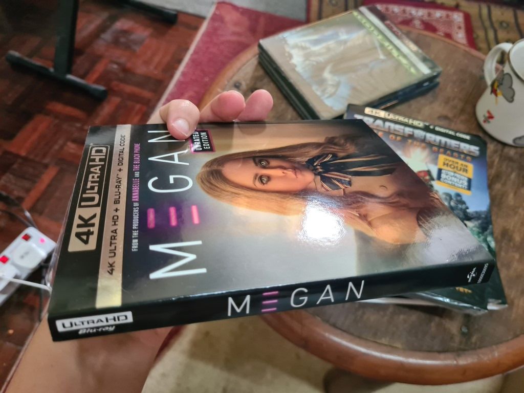 IN STOCK MEGAN 4K ULTRA HD + STD BLU RAY W SLIP COVER NEW SEALED ORIGINAL US IMPORT REGION FREE ...
