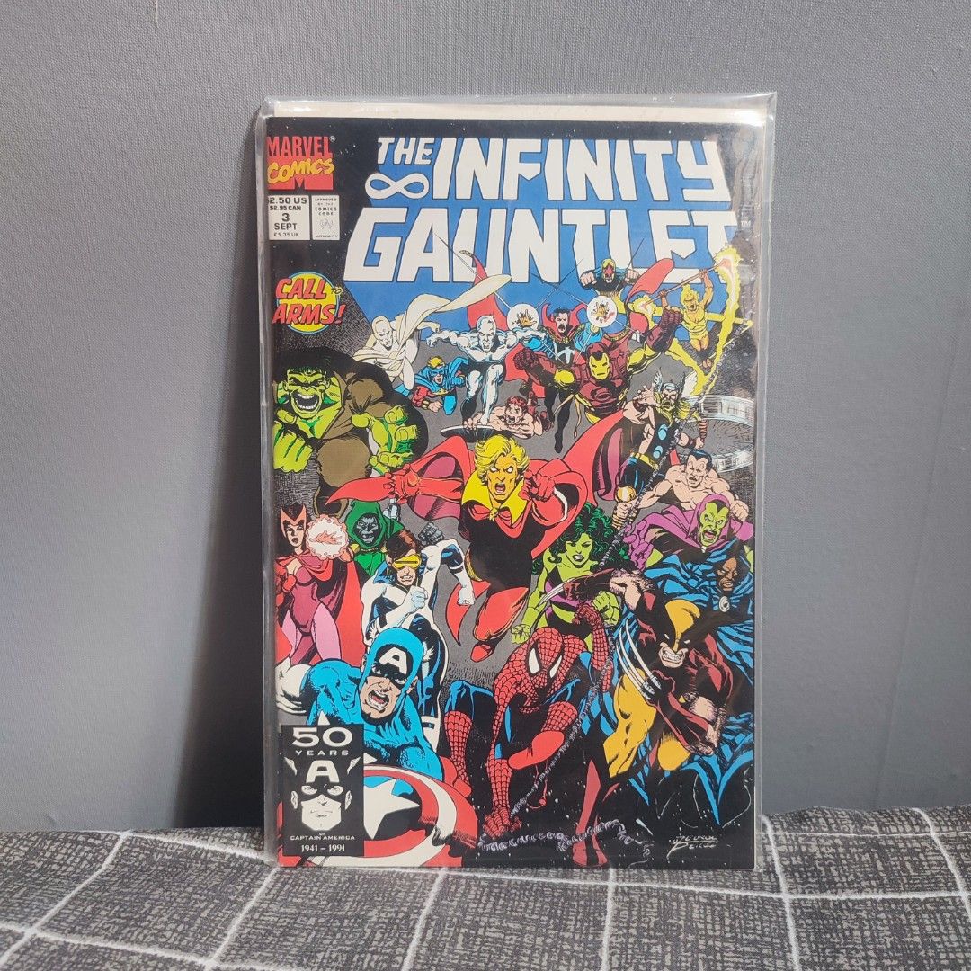 Infinity Gauntlet #3, Hobbies & Toys, Books & Magazines, Comics & Manga ...