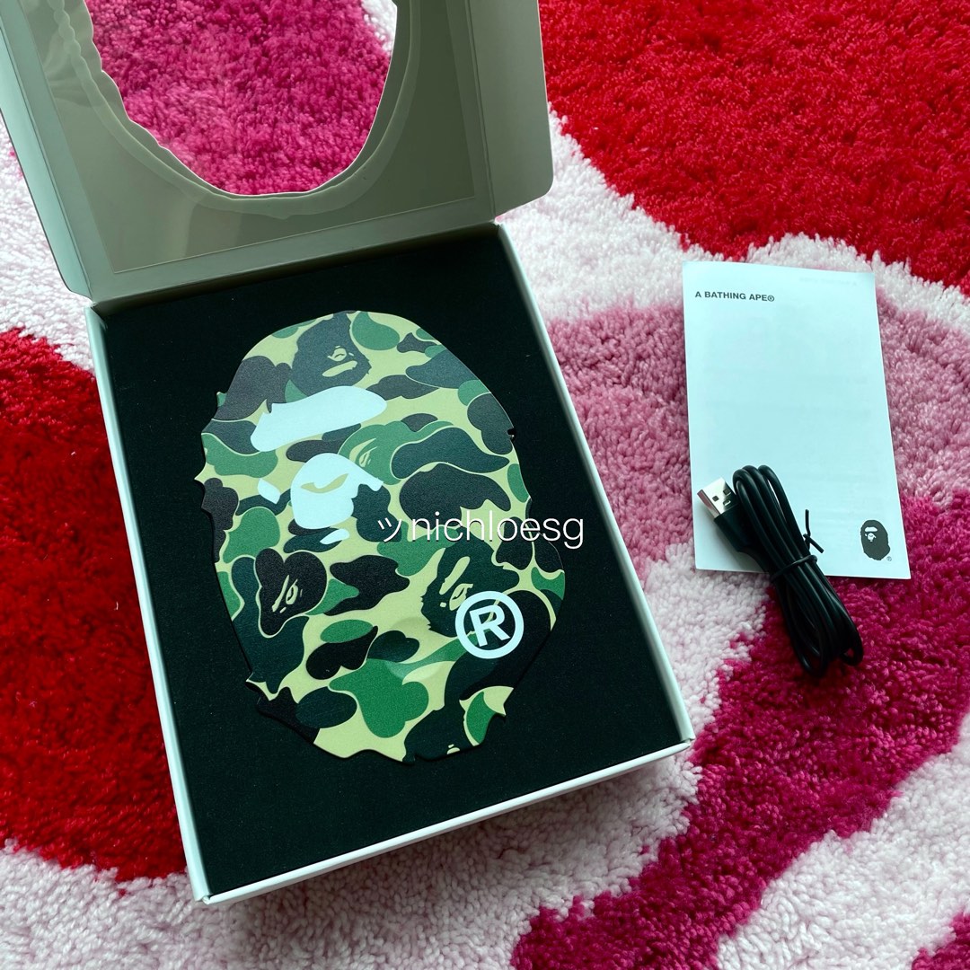 INSTOCK BAPE ABC CAMO WIRELESS CHARGER, Mobile Phones & Gadgets, Mobile ...