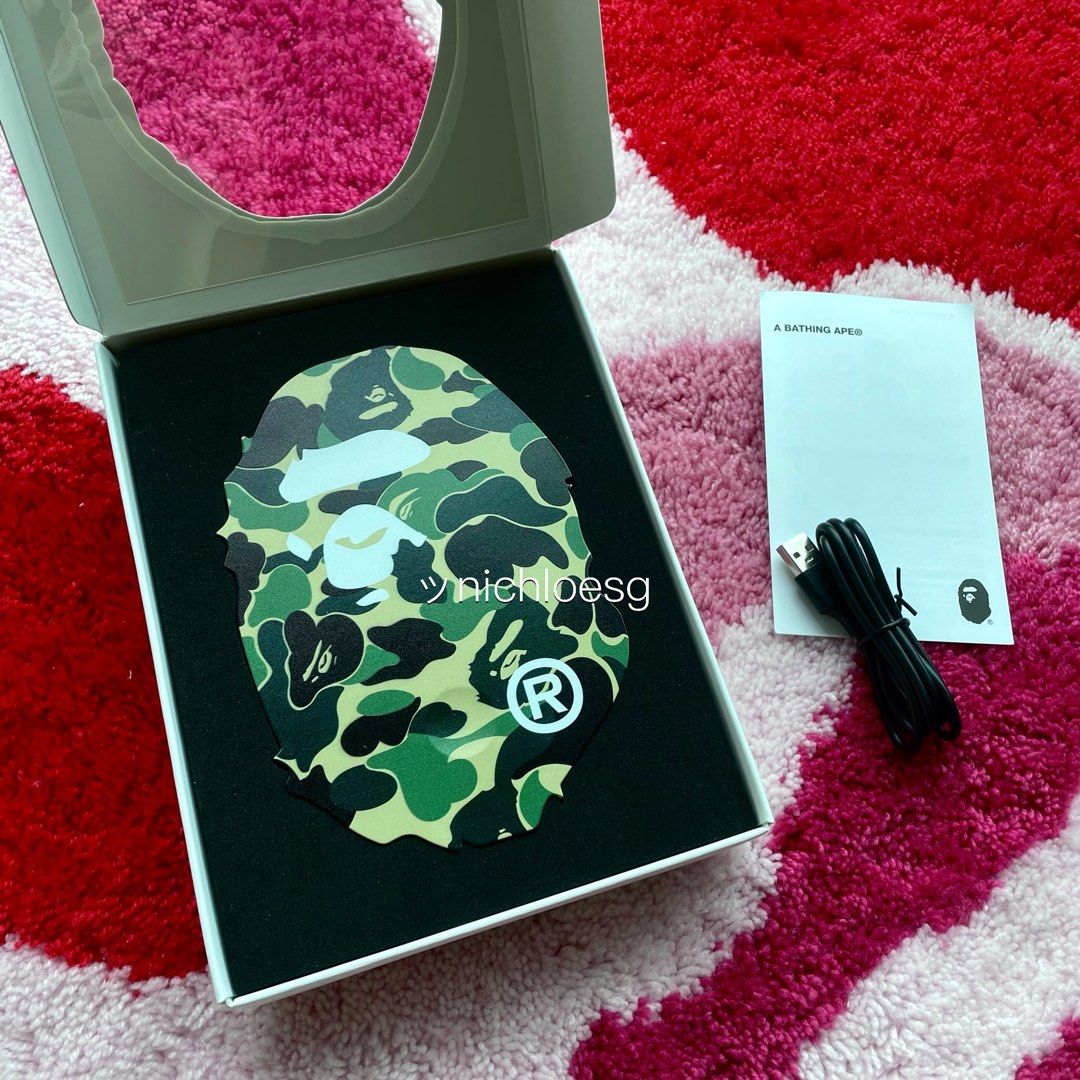 INSTOCK BAPE ABC CAMO WIRELESS CHARGER, Mobile Phones & Gadgets, Mobile ...
