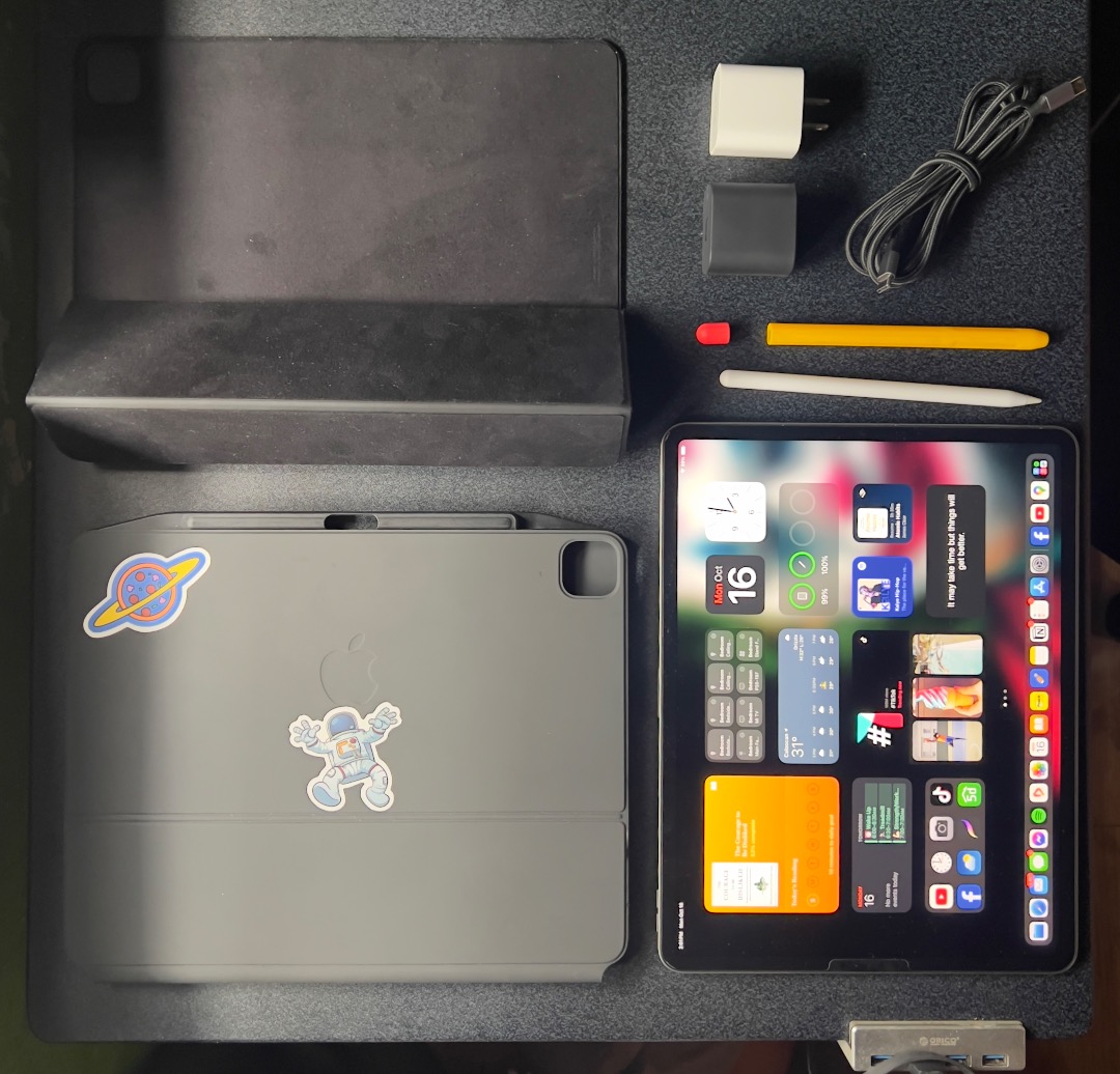 Complete Bundle: M2 iPad Pro 12.9" (6th Gen) 256GB + Accessories Worth 40k! (Warranty til ...