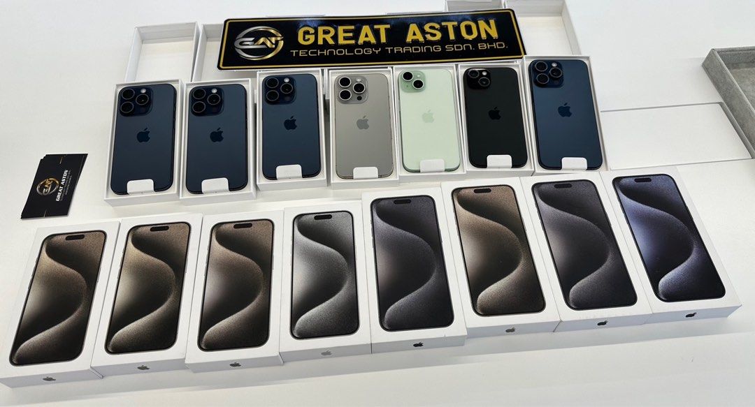 IPHONE 15 PRO MAX 256/512 HK DUAL SIM Black 256 GB, Mobile Phones ...