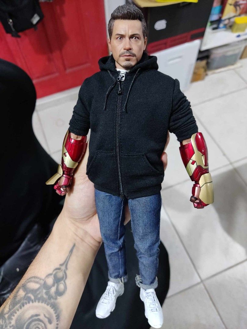 Iron Man Tony Stark The Mechanic Kitbash 1/6, Hobbies & Toys, Toys ...