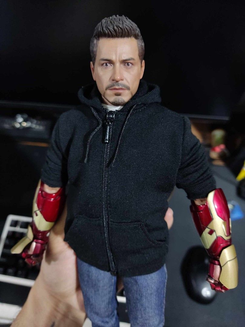 Iron Man Tony Stark The Mechanic Kitbash 1/6, Hobbies & Toys, Toys ...