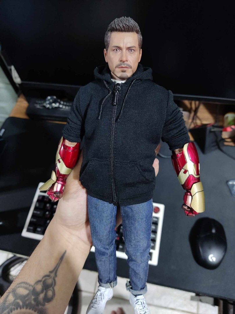 Iron Man Tony Stark The Mechanic Kitbash 1/6, Hobbies & Toys, Toys ...