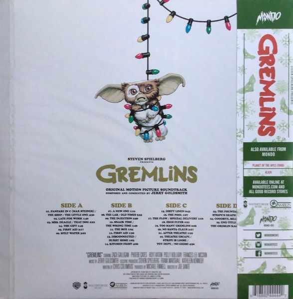 Jerry Goldsmith – Gremlins (Original Motion Picture Soundtrack ...
