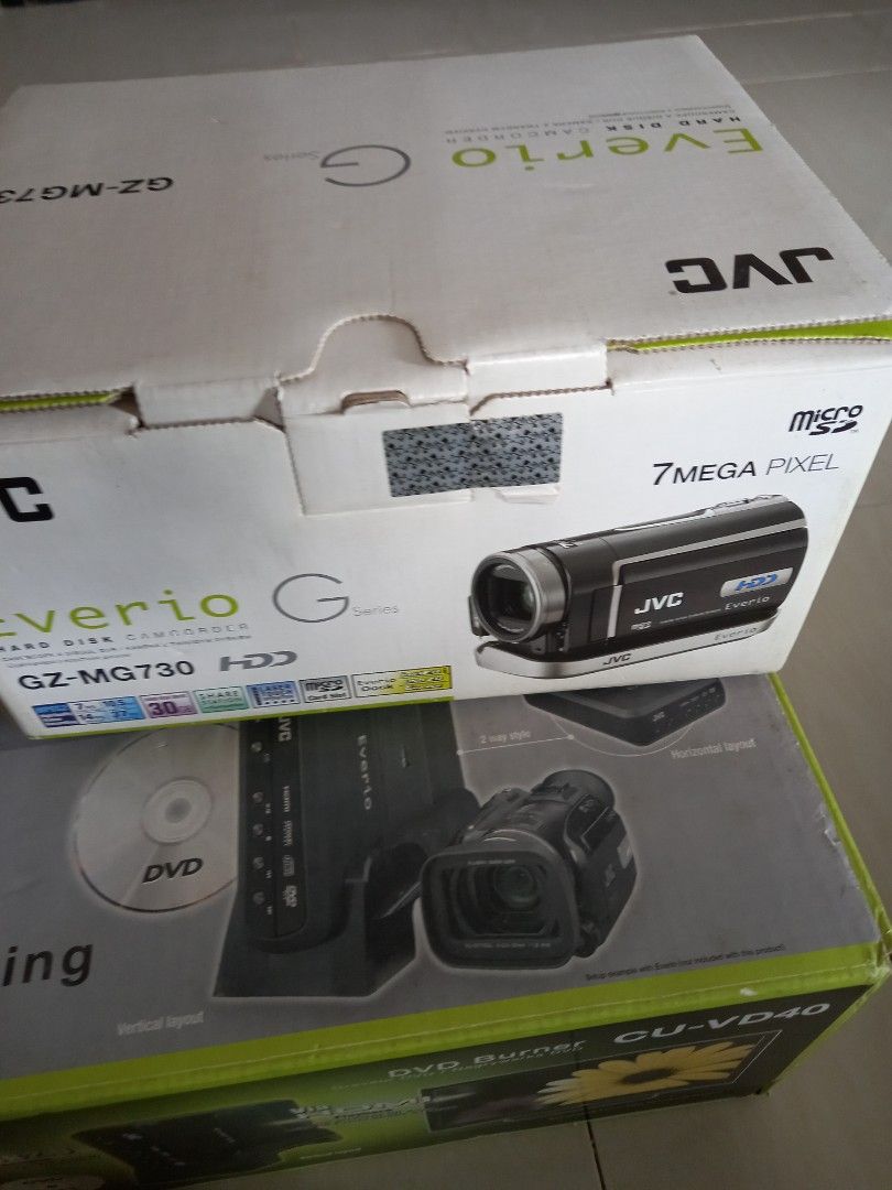 JVC EVERIO HARD DISK VIDEO CAMERA, Audio, Voice Recorders on Carousell