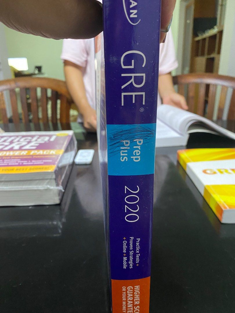 Kaplan GRE prep guide, Hobbies & Toys, Books & Magazines, Textbooks on ...