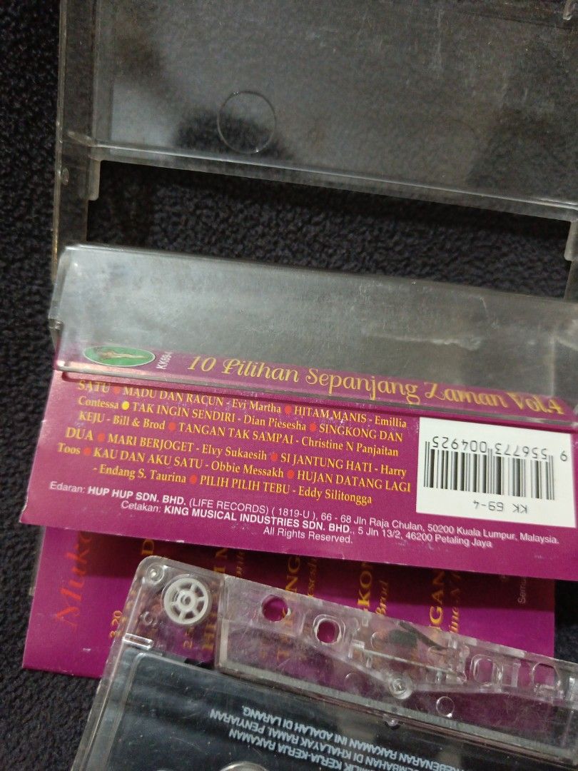 Kaset 10 Pilihan Sepanjang Zaman Vol:4 1997, Hobbies & Toys, Music ...