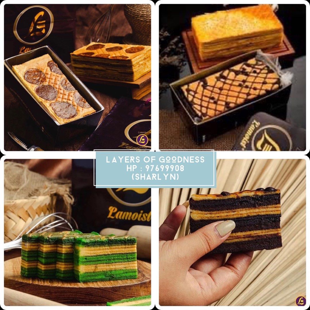 Kek Lapis/Layers Cake/Bika Ambon From Batam (Halal Certified), Food ...