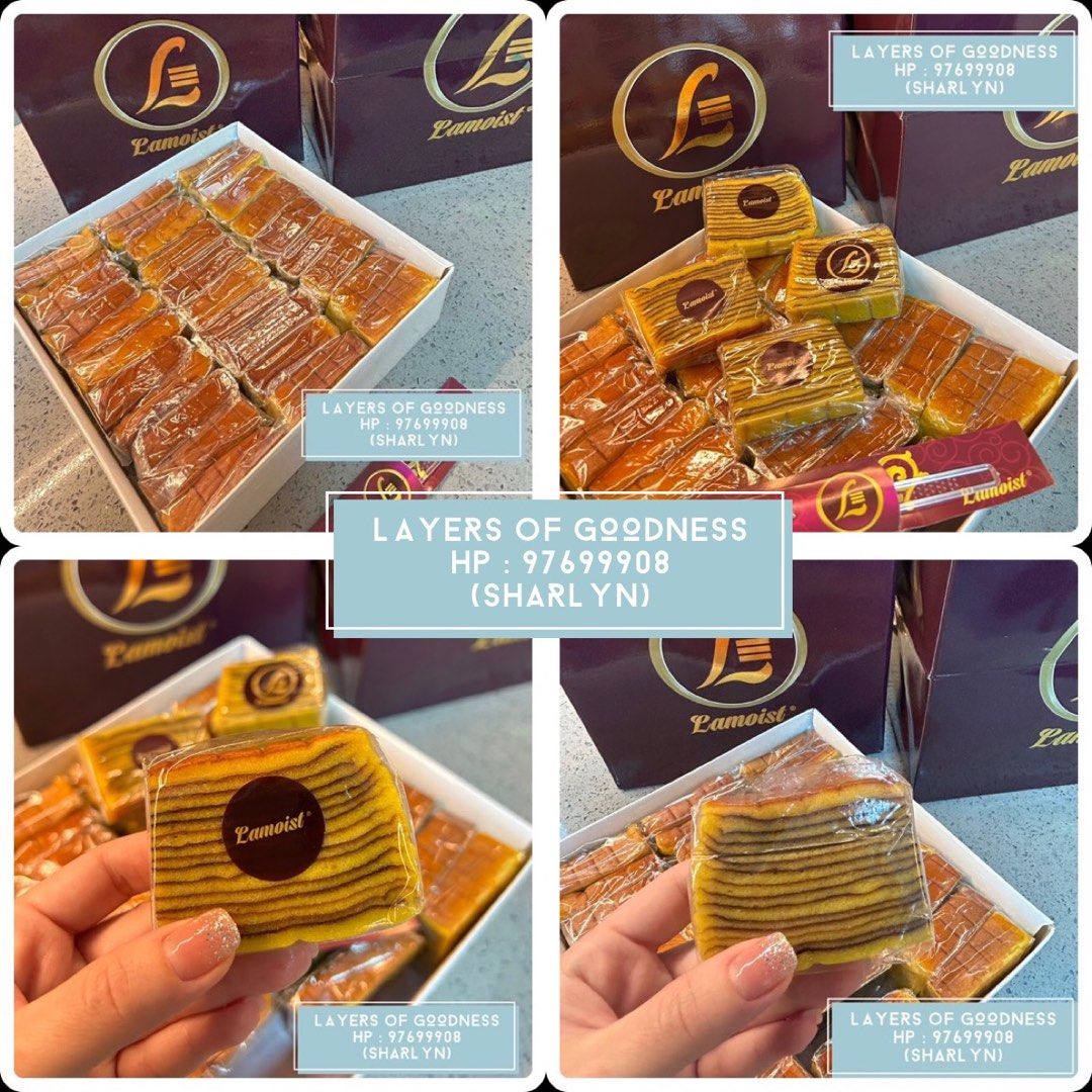 Kek Lapis/Layers Cake/Bika Ambon From Batam (Halal Certified), Food ...