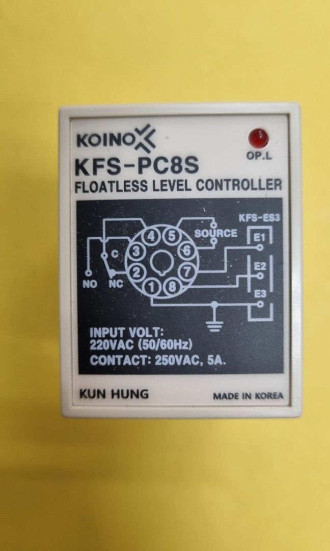 KFS-PC8S, Floatless Level Controller, Koino, TV & Home Appliances, Electrical, Adaptors ...