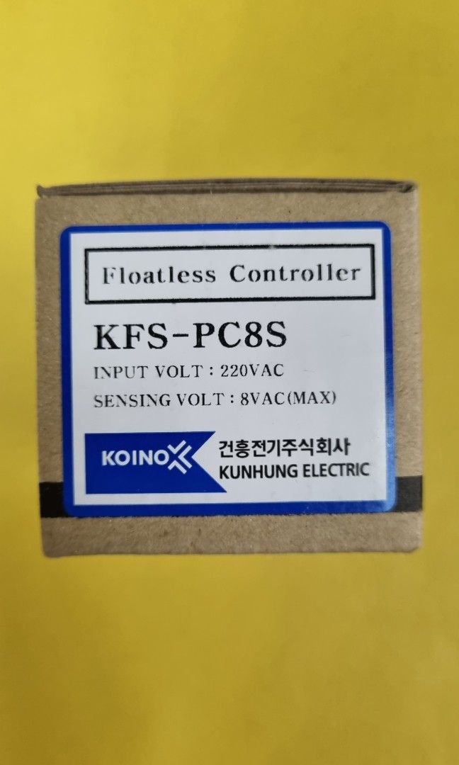 KFS-PC8S, Floatless Level Controller, Koino, TV & Home Appliances, Electrical, Adaptors ...