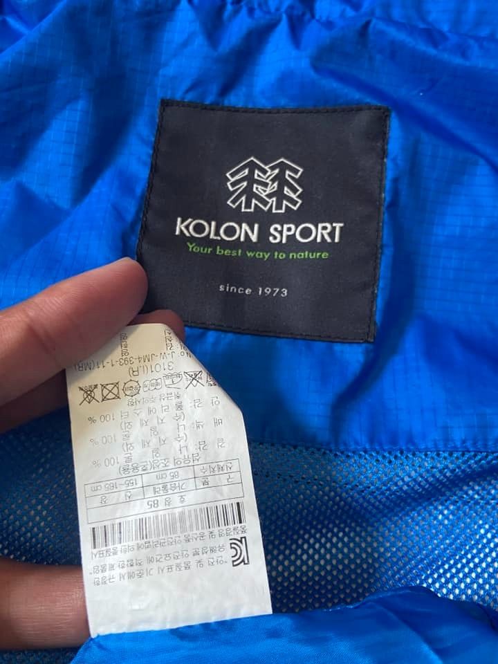 Kolon Sport Rain Jacket, Sports Equipment, Hiking & Camping on Carousell