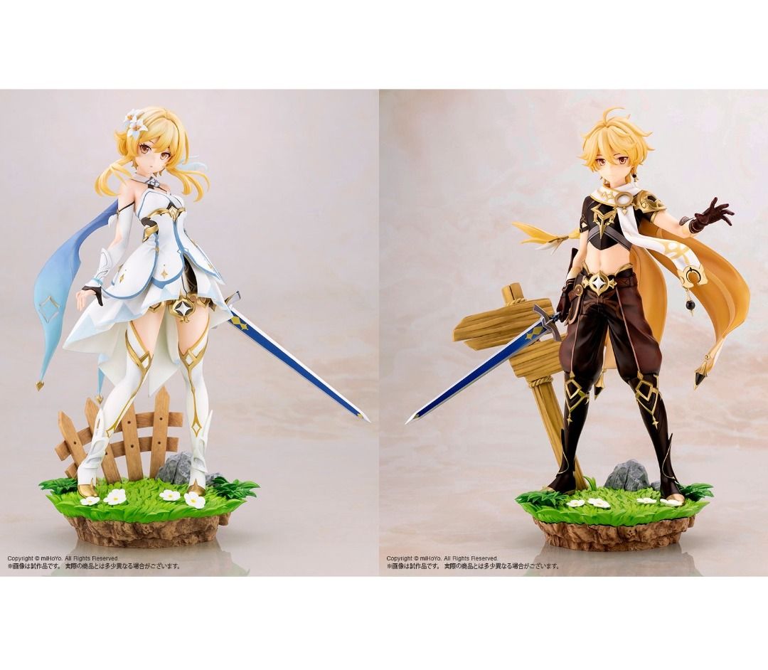 KOTOBUKIYA 1/7 SCALE LUMINE & AETHER (SET OF 2) WITH BONUS FACE PART ...