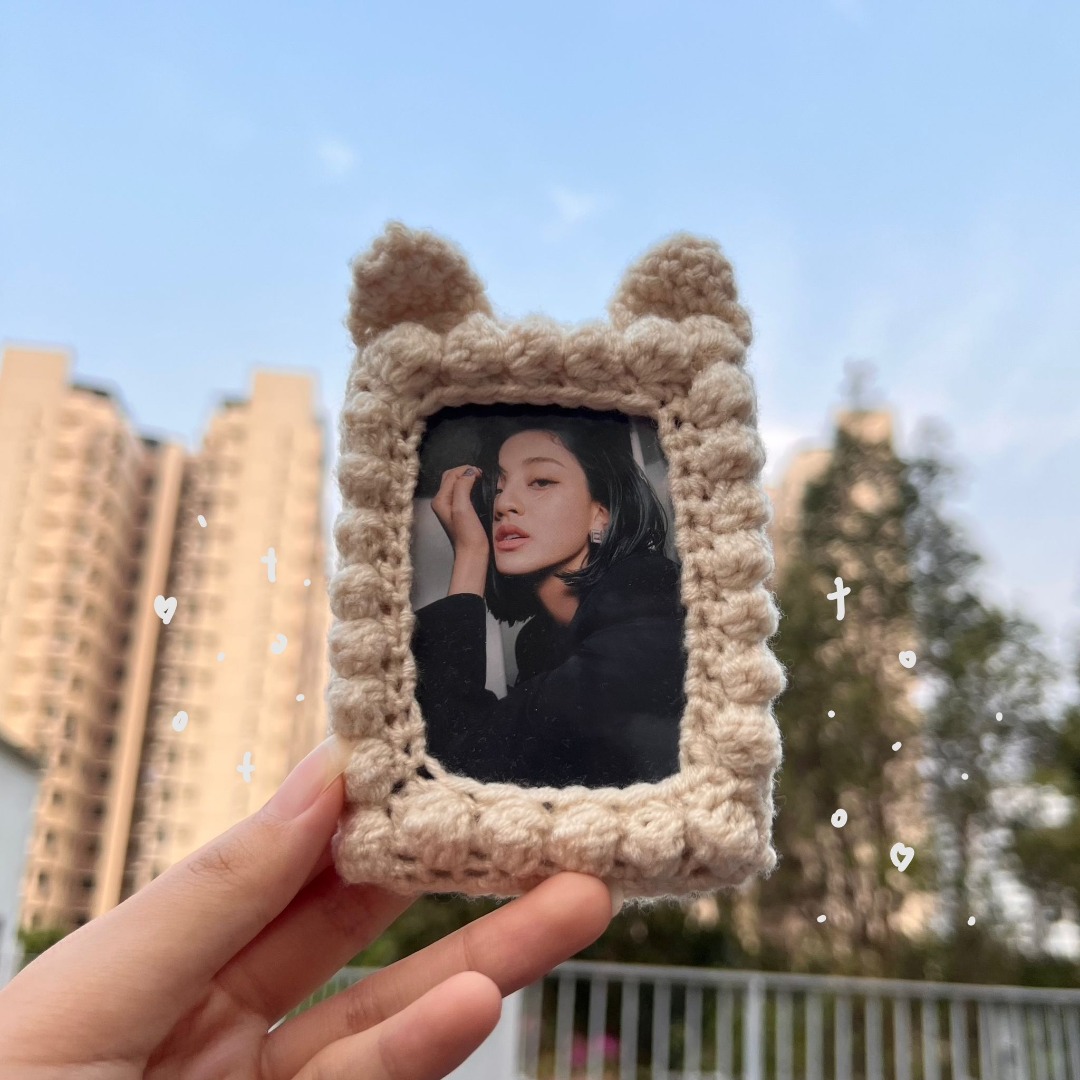 Kpop crochet puff toploader cover, Hobbies & Toys, Stationery & Craft ...