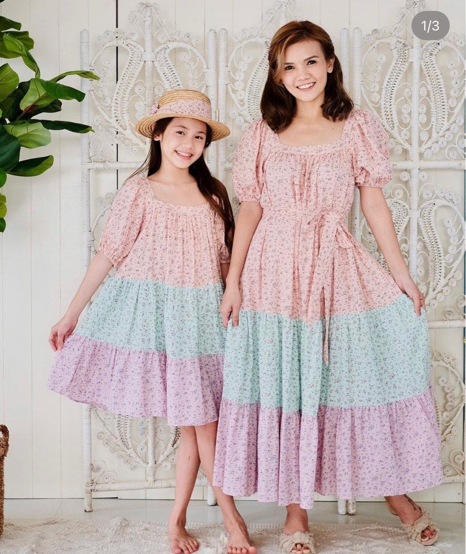 Laila and Lyra mom and daughter twinning, Women's Fashion, Dresses & Sets, Dresses on Carousell