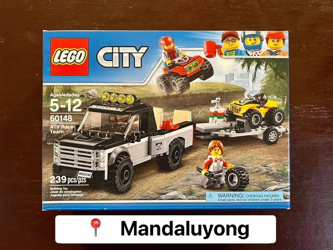 Lego 60148 City ATV Race Team, Hobbies & Toys, Toys & Games on Carousell