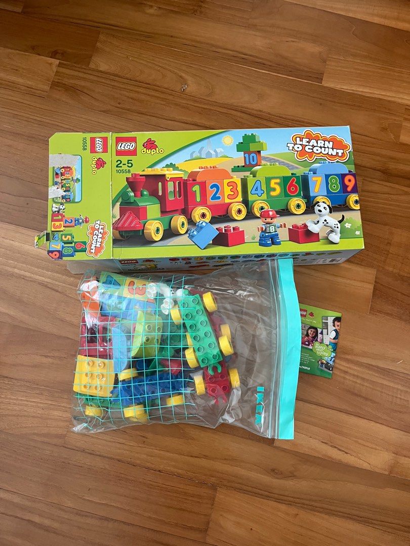 Lego Duplo 10558 My first numbers train, Hobbies & Toys, Toys & Games on Carousell
