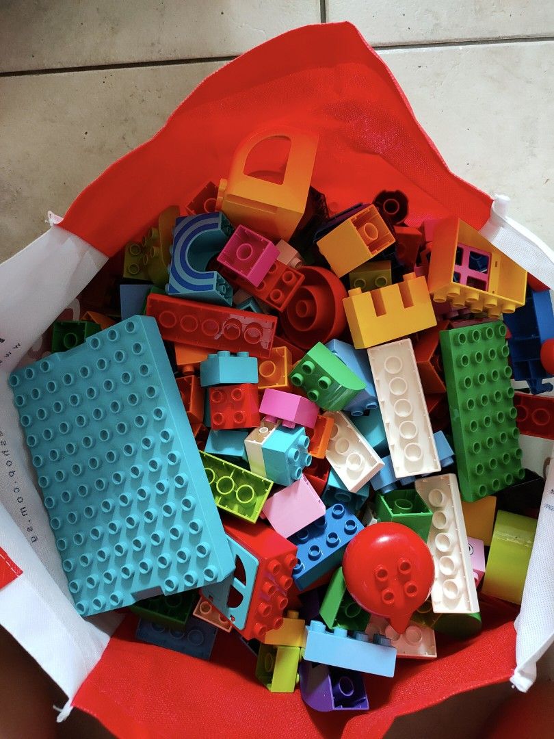 Lego duplo parts 210 pieces, Hobbies & Toys, Toys & Games on Carousell