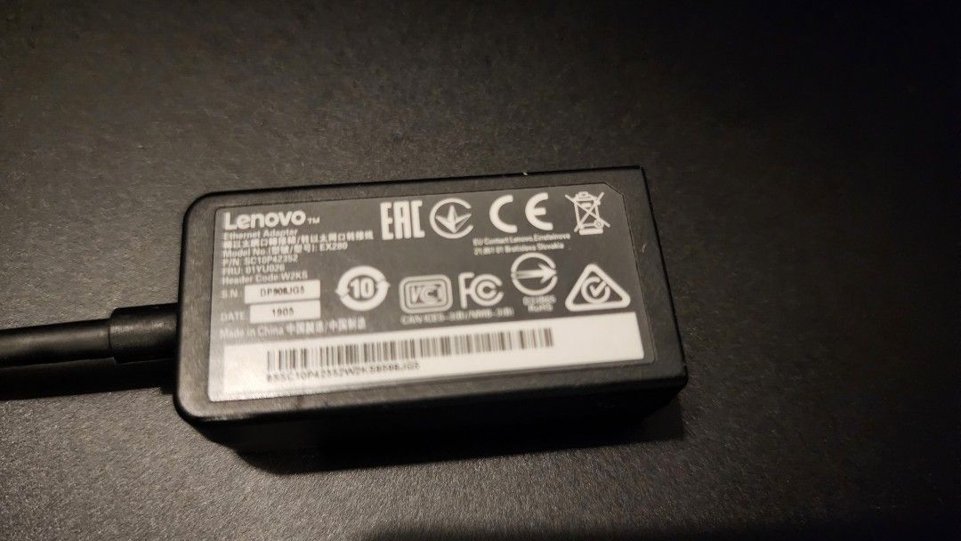 Lenovo Thinkpad Ethernet Adapter Gen 2 Sale Swap Computers And Tech Parts And Accessories Cables