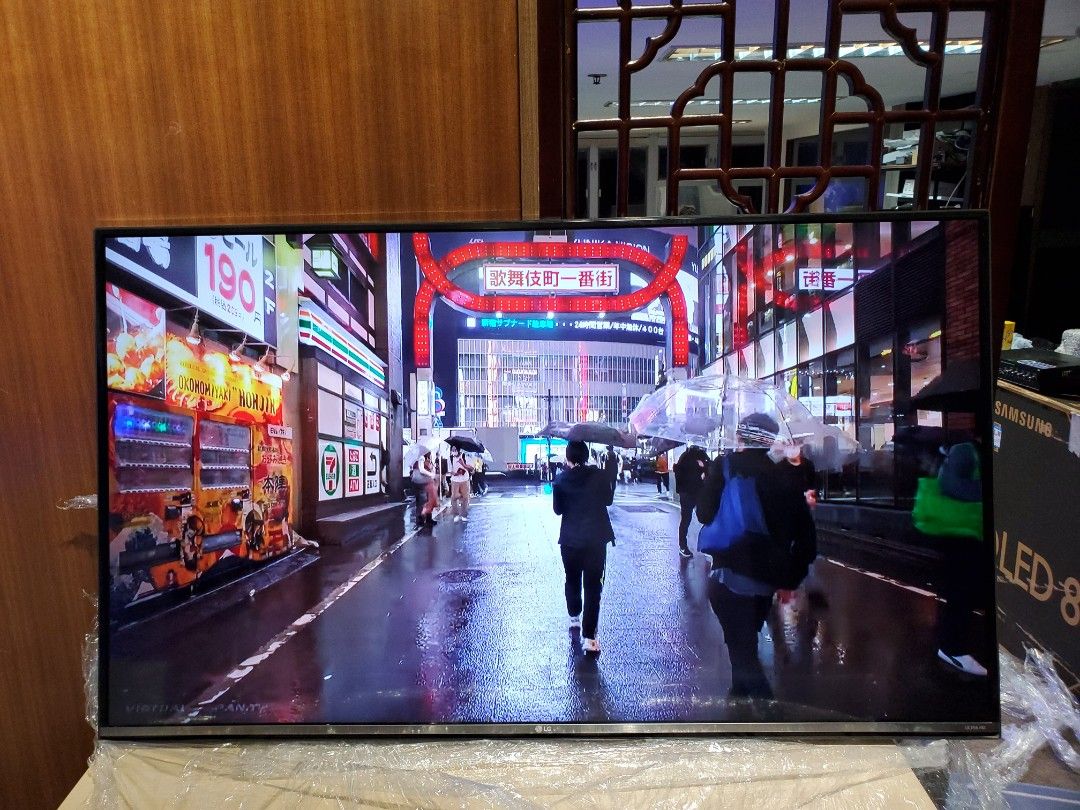 掛牆 LG 55' 4K UHD 7700 Smart LED TV * 120hz 配合 支援PS5 *保用1年， 送全新 NB P4 掛牆 ...