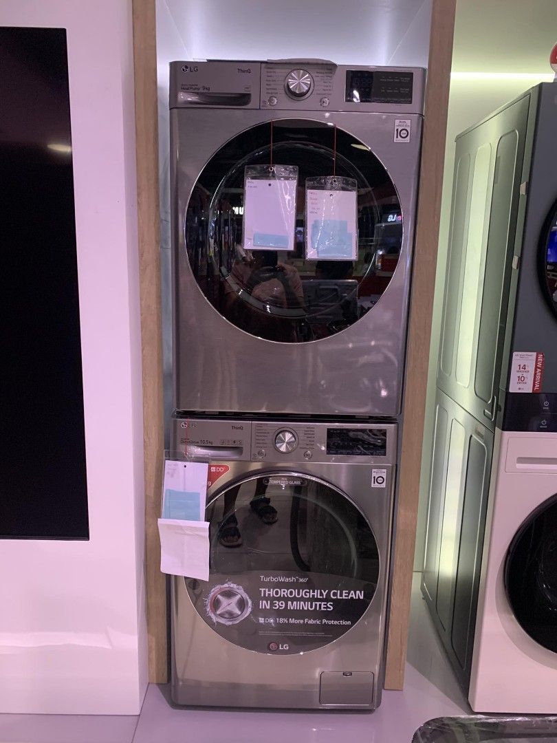 LG FRONT LOAD INVERTER WASHING MACHINE, TV & Home Appliances, Washing ...