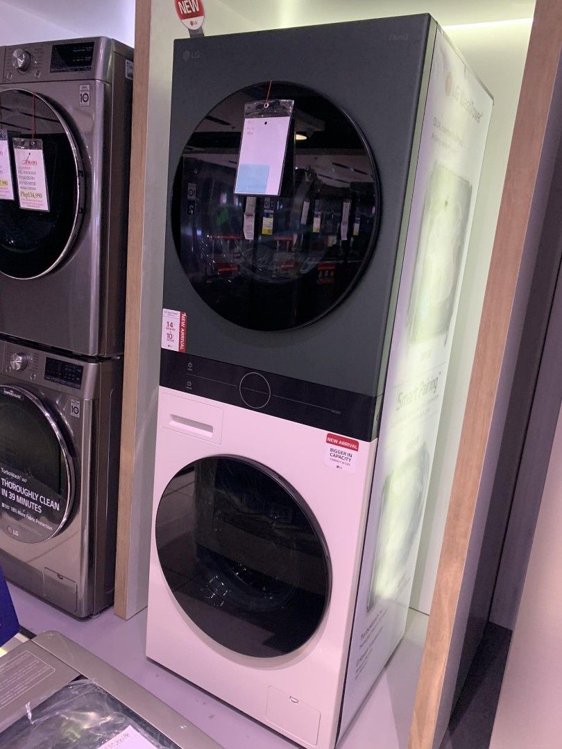 LG FRONT LOAD INVERTER WASHING MACHINE, TV & Home Appliances, Washing ...