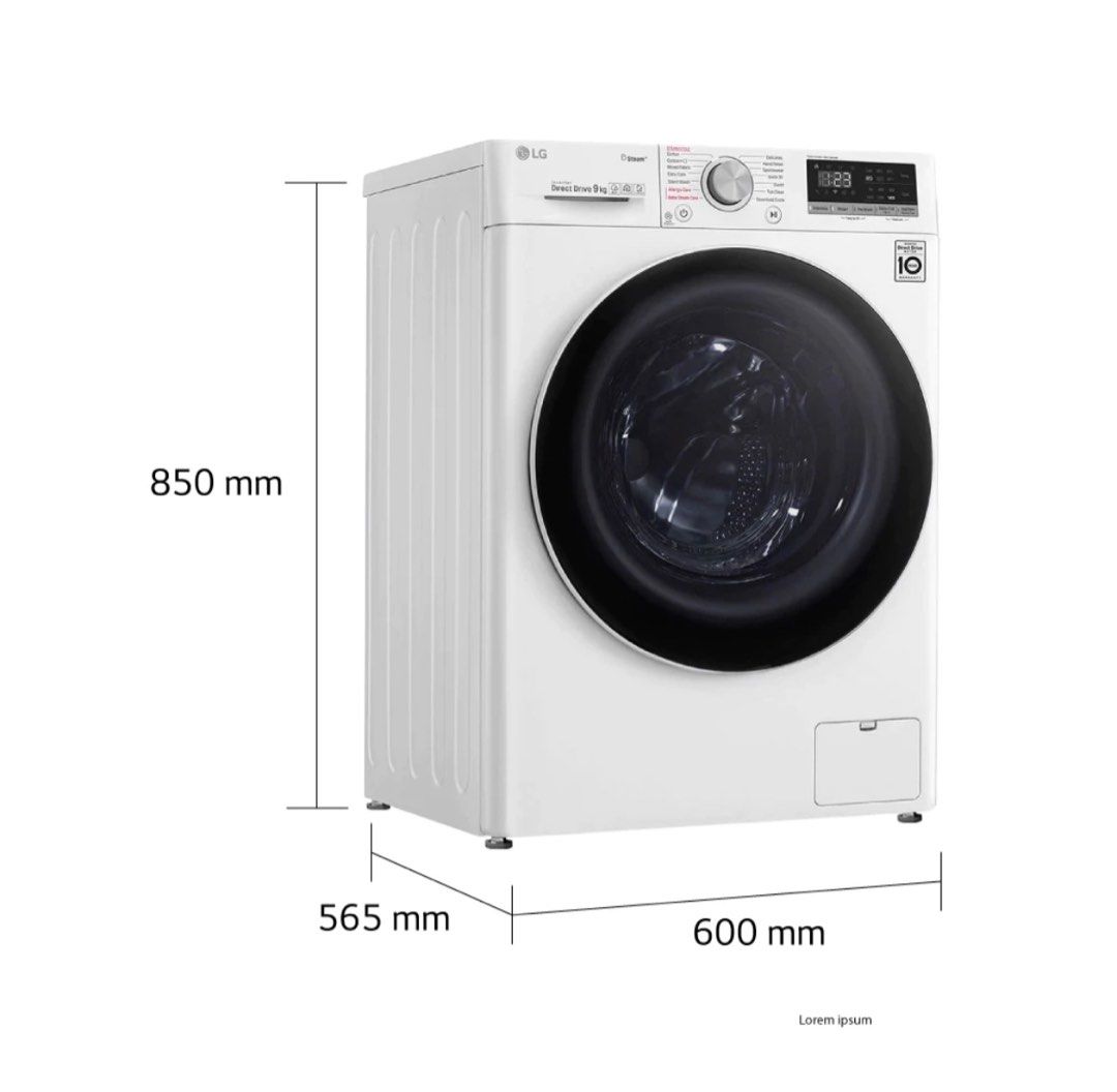 LG Washing Machine (Front end load), TV & Home Appliances, Washing ...